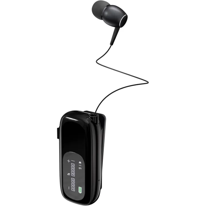 Bluetooth Headset Connect to 2 Phones, Noise-Canceling Mic Clip ...