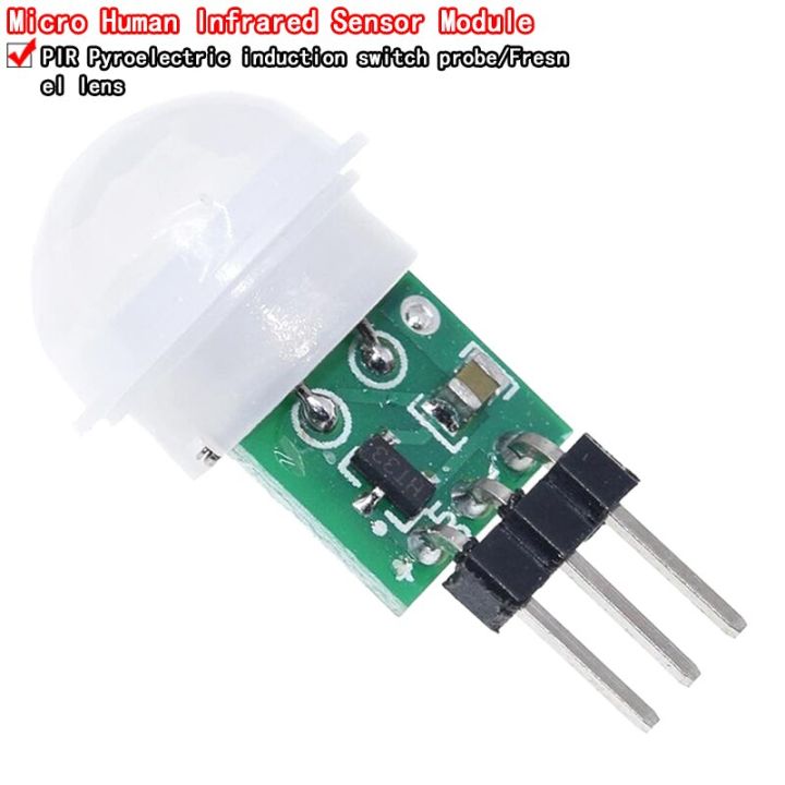 Mini IR Pyroelectric Infrared PIR Motion Human Sensor Automatic ...