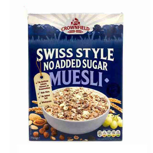 Crownfield Swiss Style Muesli NAS 750g (UK) | Daraz.lk