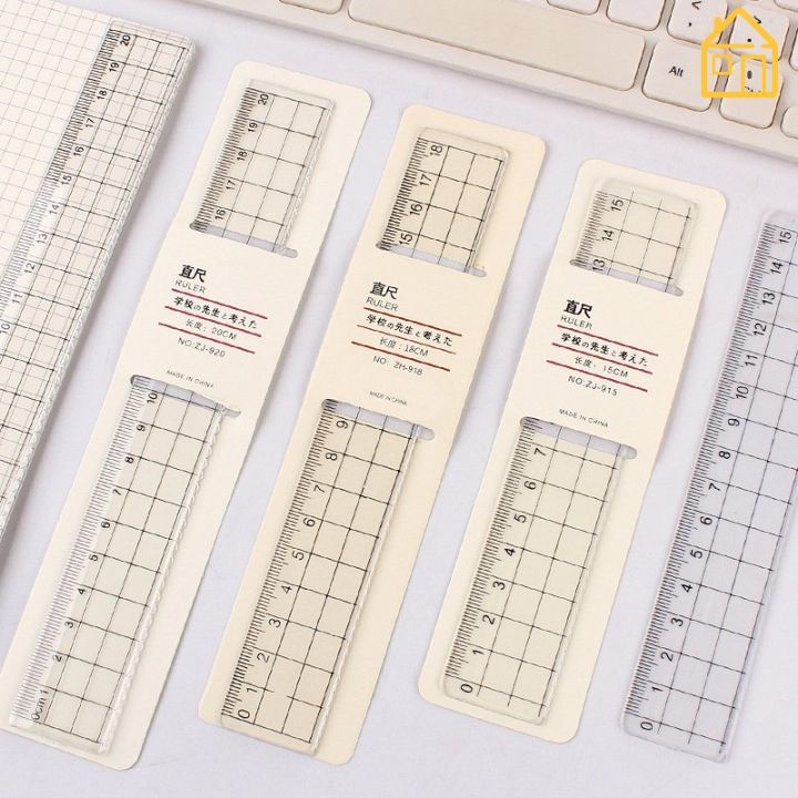 3 Styles Transparent Classic Grid Ruler/ Acrylic Art Painting Scale ...