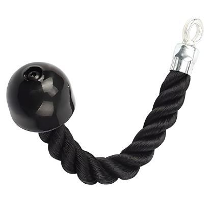 Mansa TUFF Fitness Tricep Rope Pull Down Heavy Duty Triceps Easy to ...