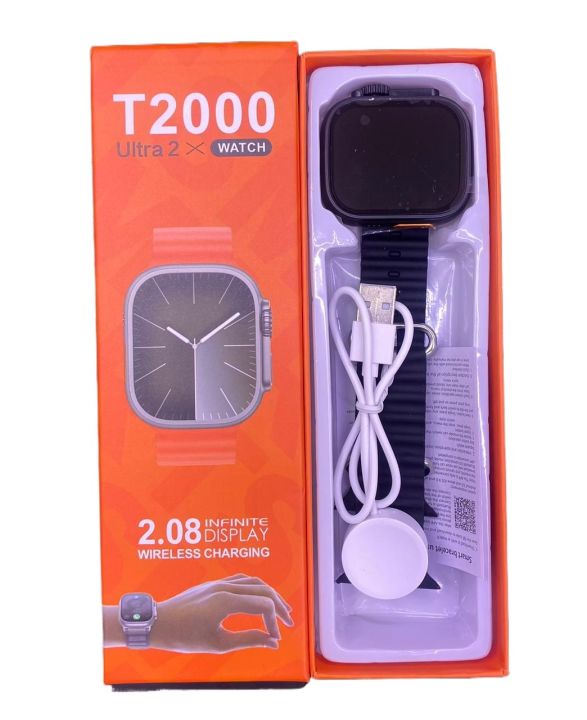 T2000 Ultra 2 Series 9 & 2.08 Infinite Display Smart Watch | Daraz.lk