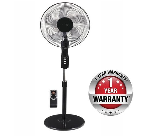 High Speed Remote Stand Fan 16" 5 Blade | Daraz.lk