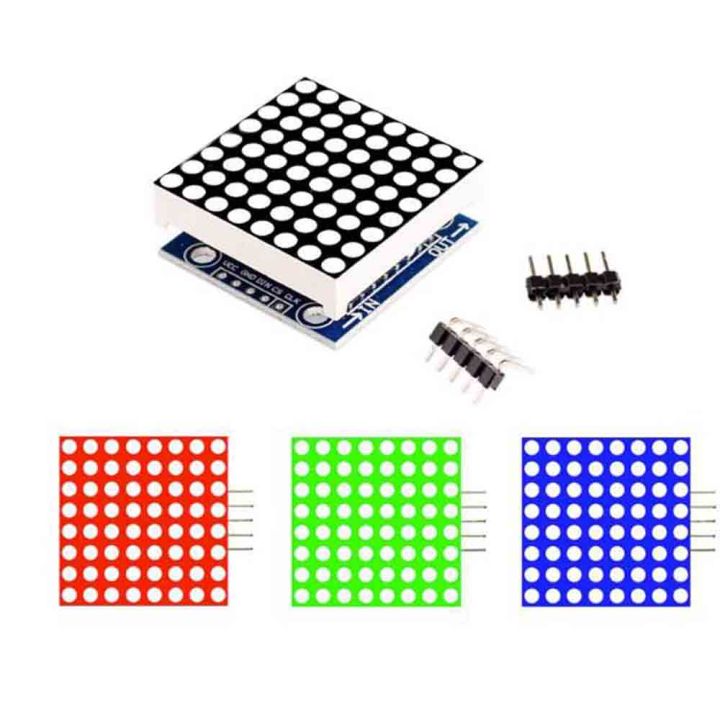MAX7219 dot matrix module microcontroller module display module ...