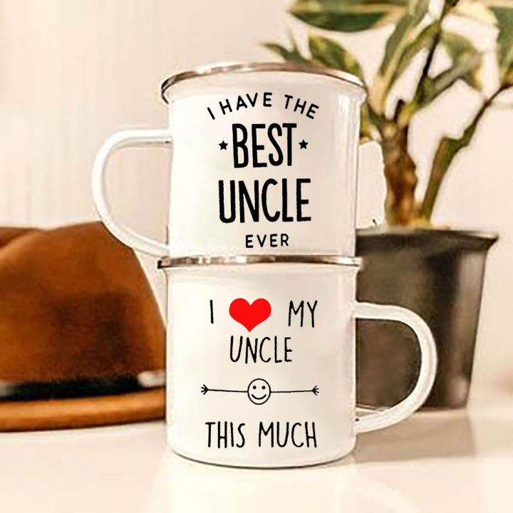 I Have The Best Uncle Ever Coffee Mug I Love My Uncle This Much Mugs ...