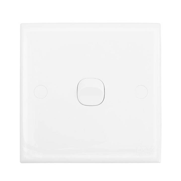 Kevilton White Series 1 Gang Two Way Switch | Daraz.lk