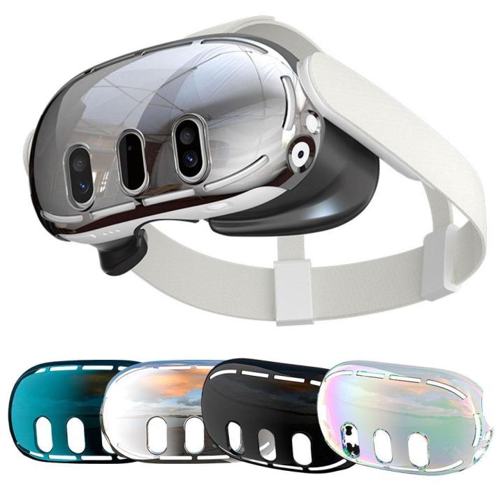 Electroplated Shell Protective Cover For Meta Quest 3 VR Headset Anti ...
