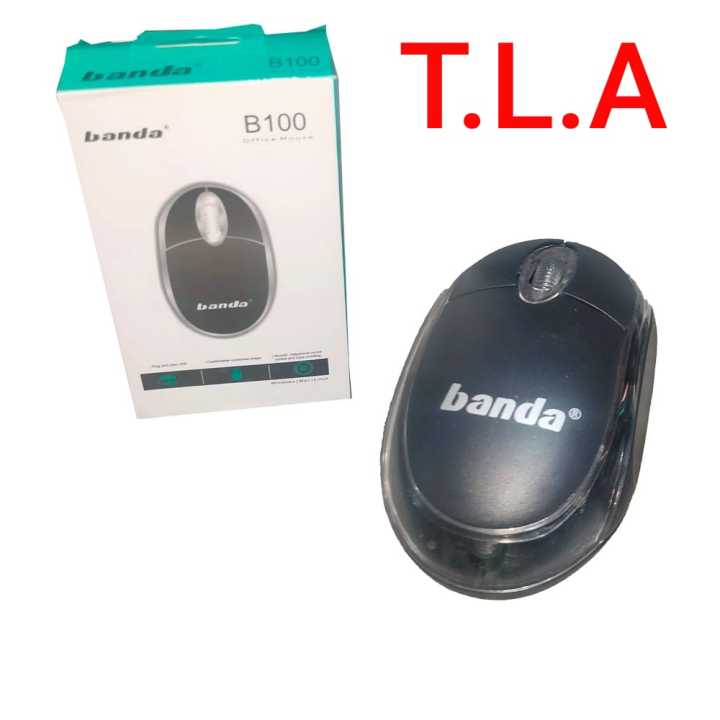 BANDA B100 USB MINI MOUSE | Daraz.lk