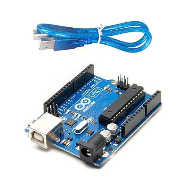 Arduino UNO R3 ATMega328P Development Board with Cable | Daraz.lk