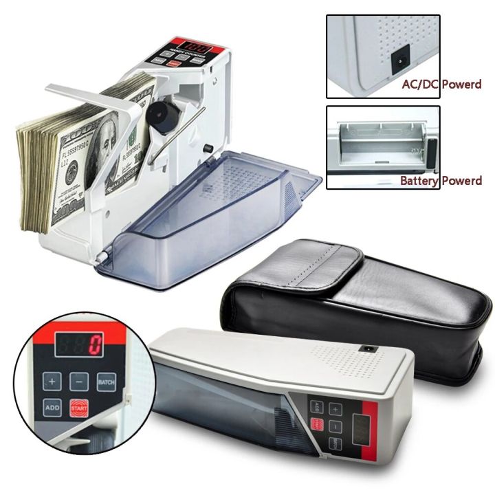 Handheld Mini Money Counter LED Display Financial Equipment for ...