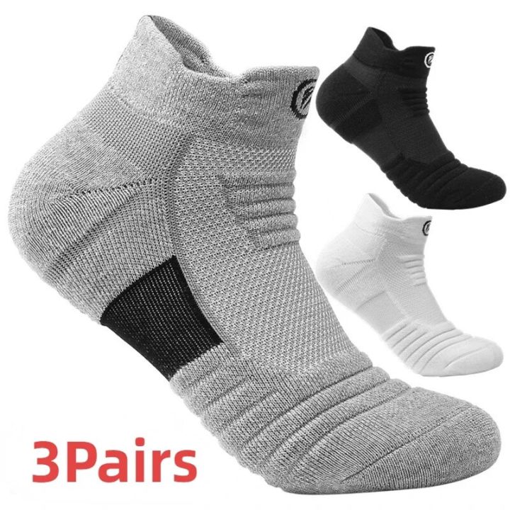 3pairs/Lot Men's Socks Compression Stockings Breathable Basketball ...