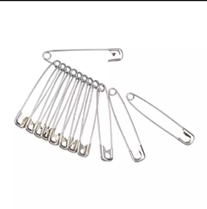 Safety Pins, Saree Pins For Women Silver Colour - 03 Sets | Daraz.lk