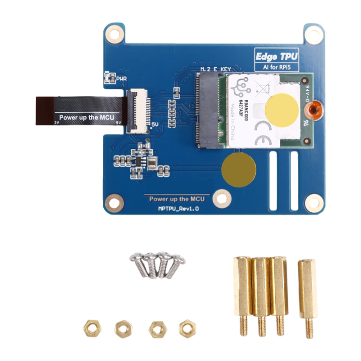 For Raspberry Pi 5 MPTPU AI Kit 2TOPS PCIe TPU HAT for Pi5 Enhanced ...