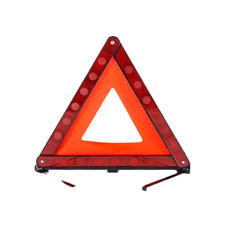 Reflective Warning Triangle/Frame - High-Visibility Safety Sign for ...