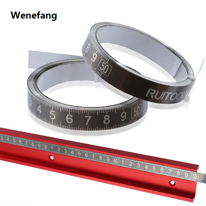 Wenefang 2025 New Self-Adhesive Measuring Tape Double Scale Stick on ...