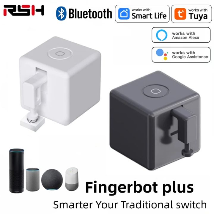 RSH Bluetooth Smart Fingerbot Switch Button Pusher Robot No Wiring ...