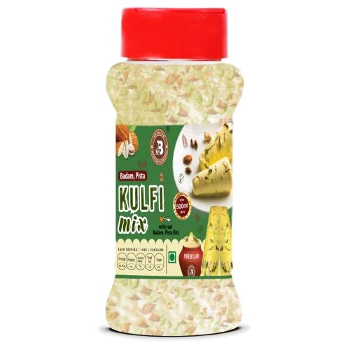Brew Lab Instant Badam, Pista Kulfi Mix Powder Ready to Cook 100 g(FROM ...