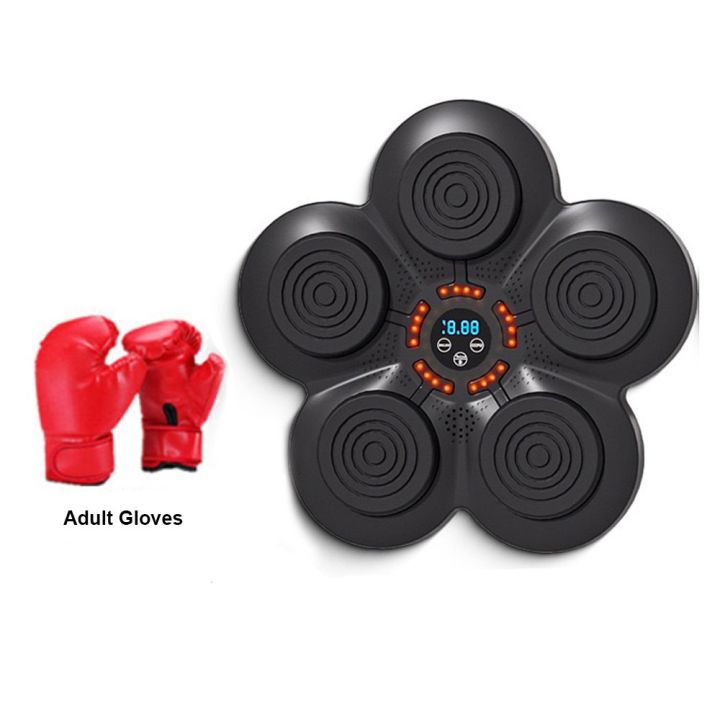 Smart Musical Boxing Machine with Adults Gloves Electronic BT Boxing ...