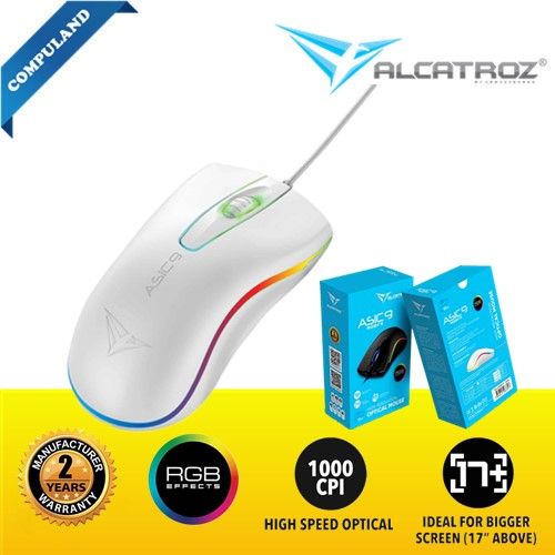 Alcatroz ASIC 9 RGB FX RGB Mouse USB Wired 1000 CPI | Daraz.lk