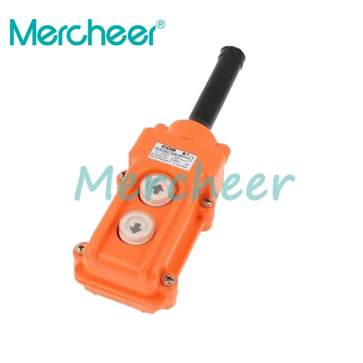 【TrendGlobe】COB-61 Up Down Rainproof Hoist Push Button Switch for Hoist ...