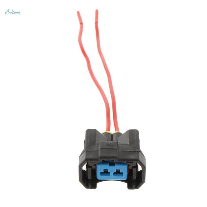 4x Plastic Fuel Injector Connector with for 2 Wires | Daraz.lk