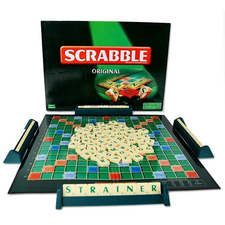 Scrabble Board Game Kids Crossword Puzzles Children Board Spelling ...