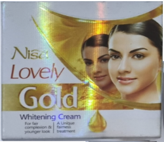 Nisa Lovely Gold Whitening Cream - Skin Lightening Moisturizer for Face ...