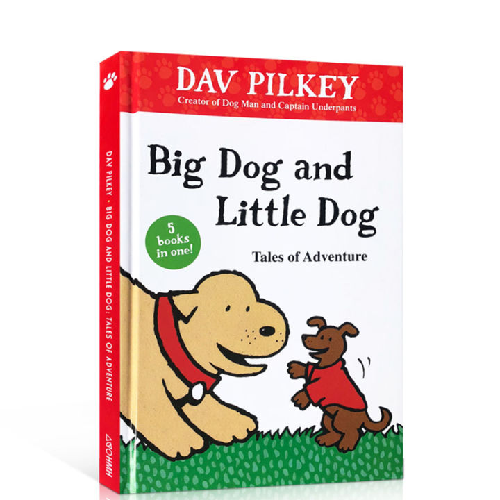 Picture Book Big Dog and Little Dog51 Full Color Comic dog man Dav ...