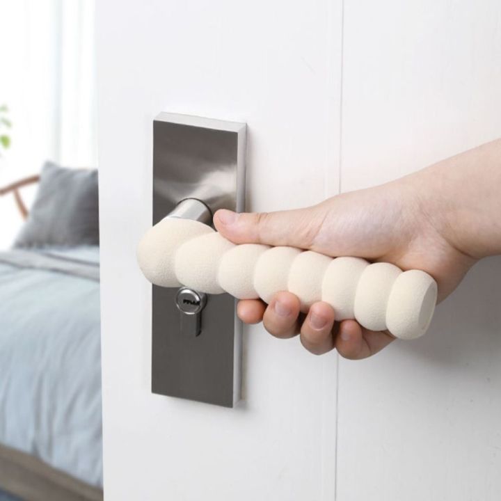 Static-free EVA Door Knob Cover Spiral Crash Pad Door Handle Protector Office | Daraz.lk