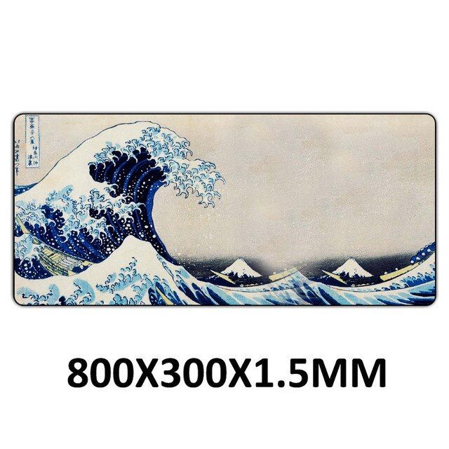 Desk Keyboard Edge Anti-Slip Map Mousepad Large Gamer Pad World Speed ...