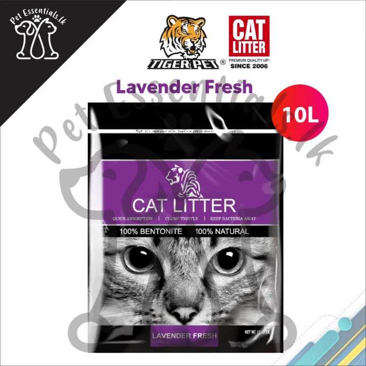 Tiger Cat Litter Levender 10L | Daraz.lk