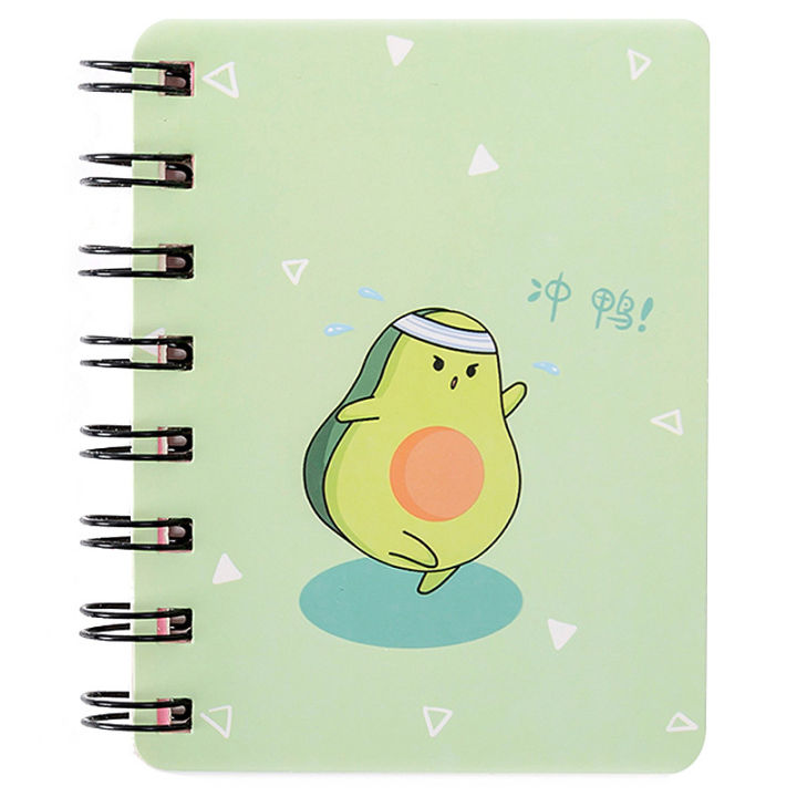 Creative Little Fresh Cartoon Coil This Girl's Heart Mini Notebook Cute ...