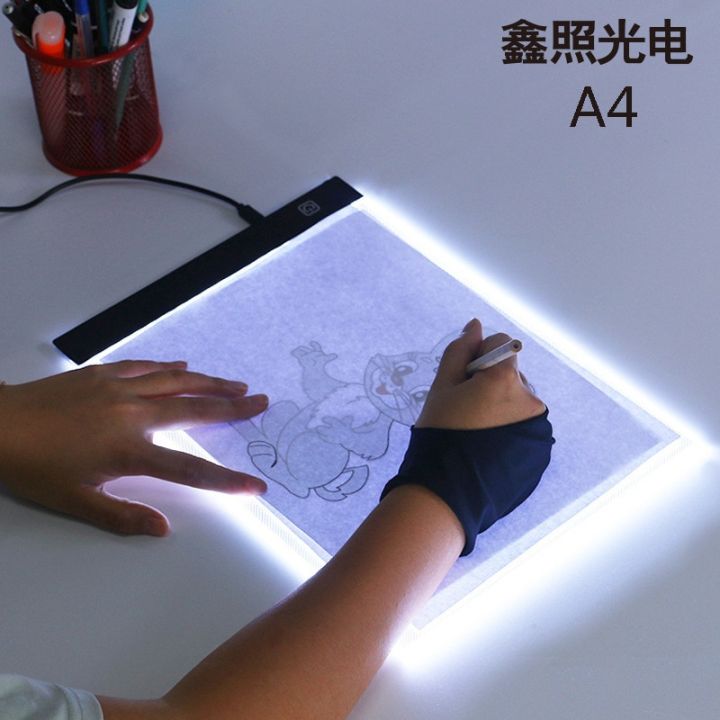 LED Light Pad A4 Drawing Tablet Graphic Writing Digital Tracer Copy Pad ...