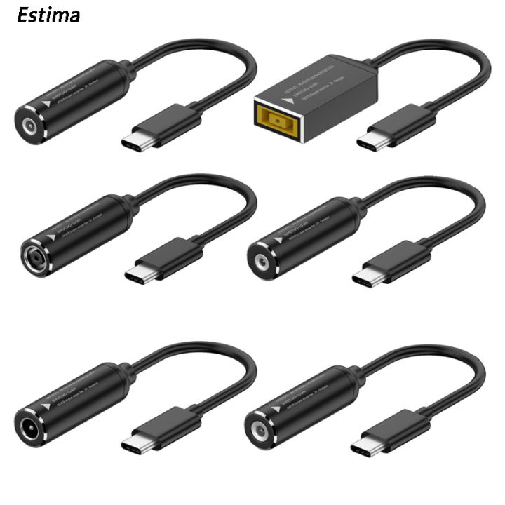 Usb C Adapter Pd Transfer Cable Dc Input To Type-c Pd Output 65w ...