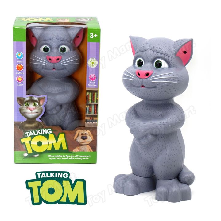 Talking Tom with AI Touch Sensitive Intelligent and Recording talk back ...