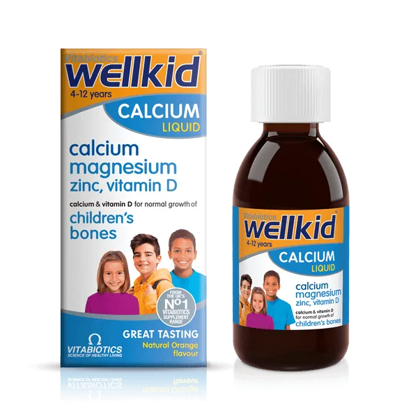 Vitabiotics Wellkid Calcium Liquid 150ml | Daraz.lk