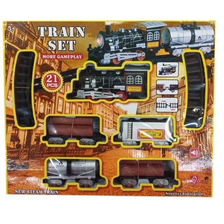 1980's Train Set Toys (21 PCS) | Daraz.lk