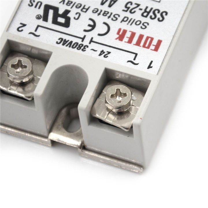 24V-380V 25A SSR-25AA Solid State Relay Module 80-250VAC AC-AC | Daraz.lk