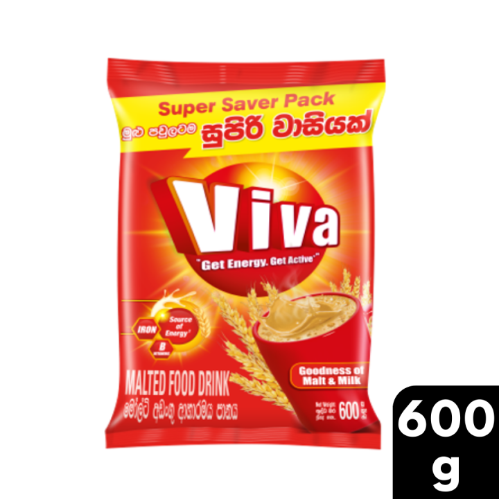 Viva Super Saver Pack Malted Food Drink, 600g | Daraz.lk