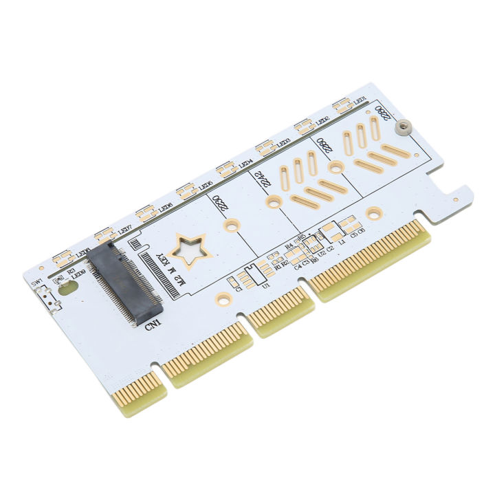 M.2 PCIe Adapter Card, PCIe To NVMe Adapter Card PCI Express 4.0 64Gbps ...