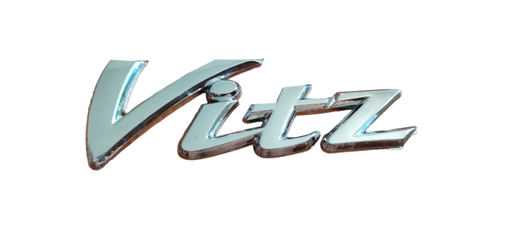 Vitz letter Car logo badge emblem | Daraz.lk