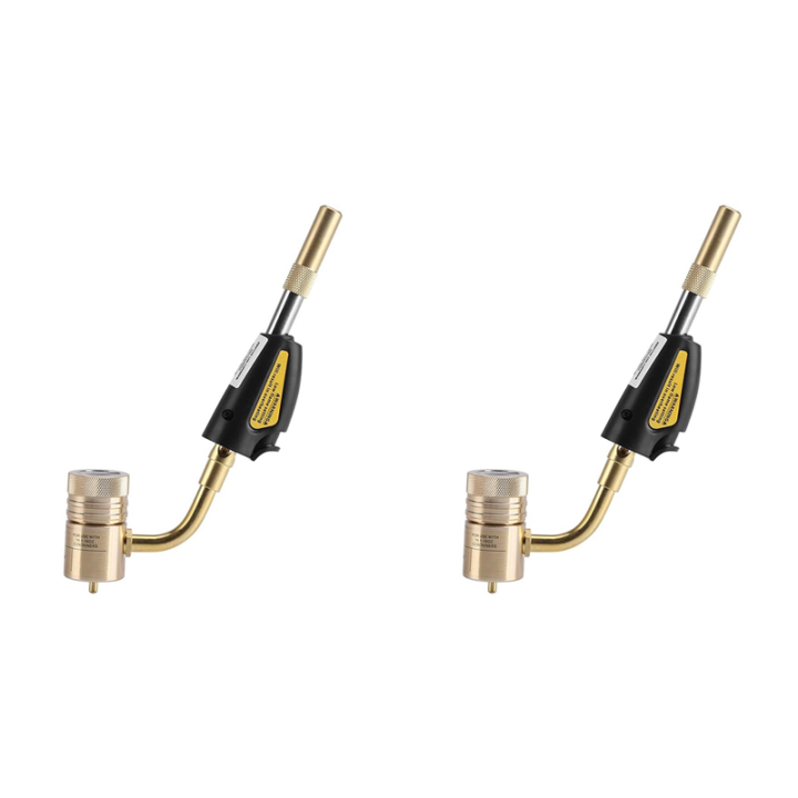 PDTYMWNG 2X Turbo Torch Tips Gas Self Ignition Turbo Torch Regulator ...