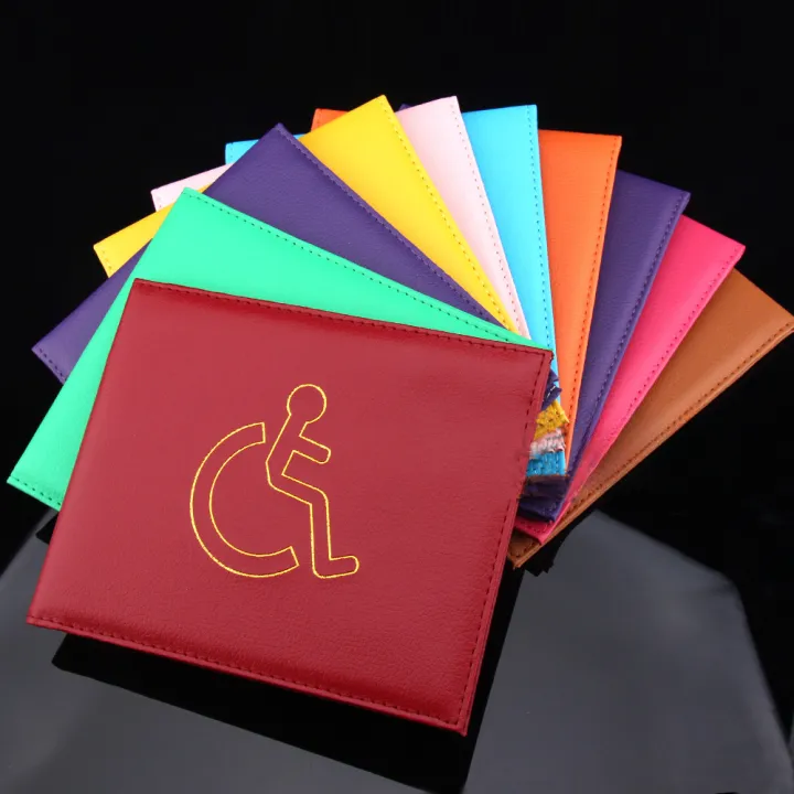 Disabled Parking Permit Holder Holographic Parking Permit Cover ...