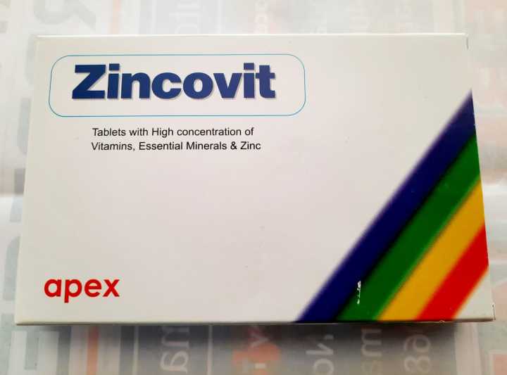 Zincovit (30 Tablets) With Vitamins & Zinc | Daraz.lk