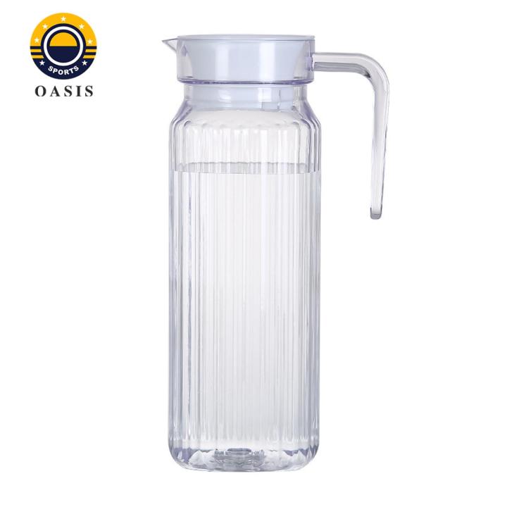Oasis Fridge Water Jug Premium Glass Water Jug with Spill-free Spout ...