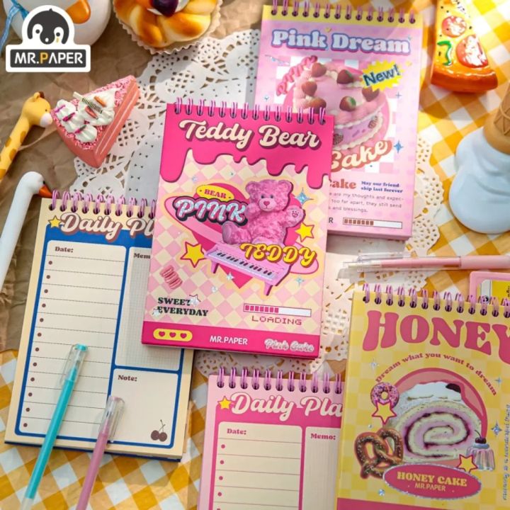 dairy books for girls Mr. Paper Delicious Dessert Cute Coil Book ...