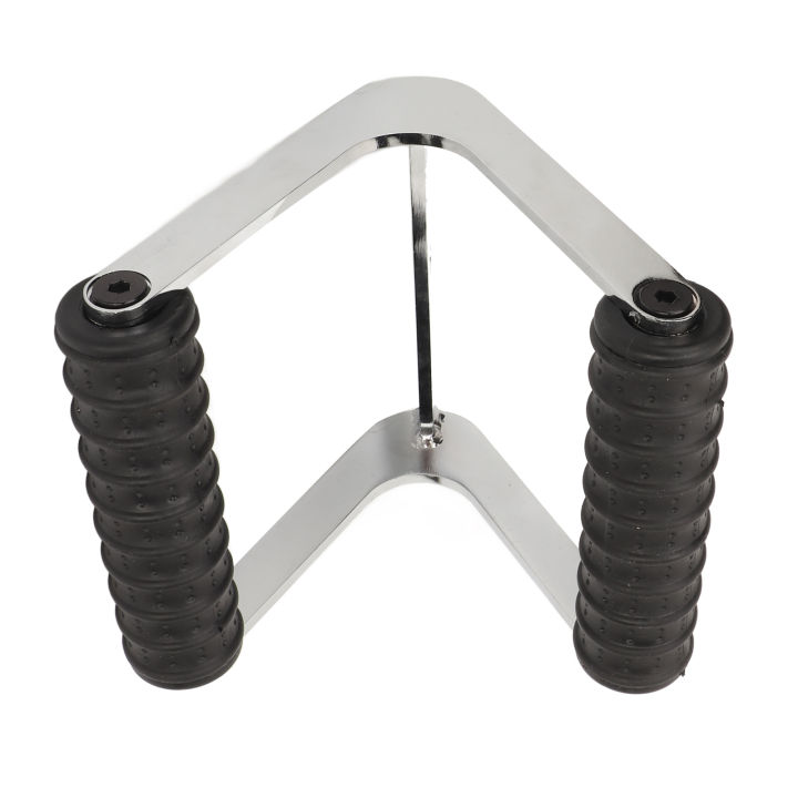 V Shape Rotating Bar Chrome Plated Surface Pull Down Machine Attachment ...