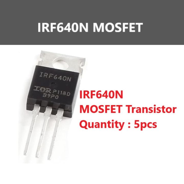 5 pcs of IRF640N MOSFET Transistor | Daraz.lk