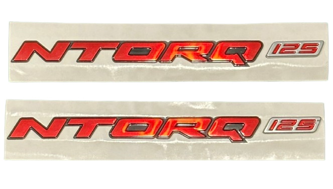 Tvs Ntorq 125 Red 3D Badge Monogram Emblem | Daraz.lk