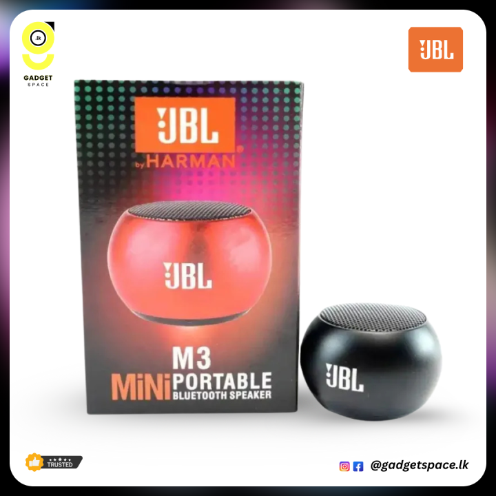 JBL M3 Mini Portable Bluetooth Speaker (Random Color) | Daraz.lk